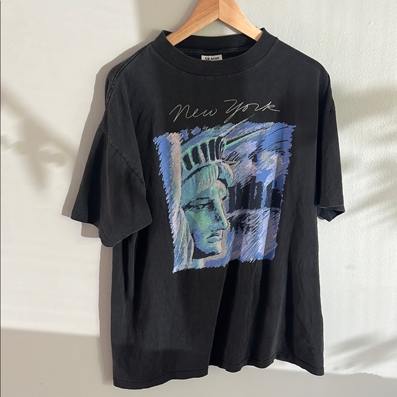 aracon | Shirts | Vintage Aracon New York City Statue Of Liberty ...